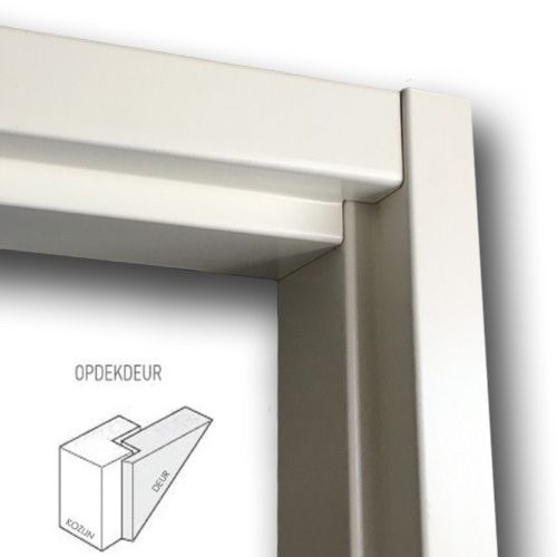 Opdek kozijnen voor opdekdeur - Bekijk ons ruim aanbod! Binnendeuren.shop